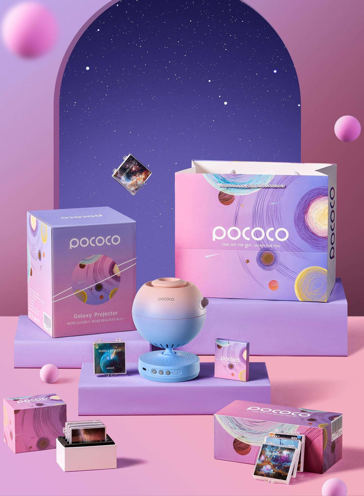 POCOCO Galaxy Projector Creates a Calming Universe