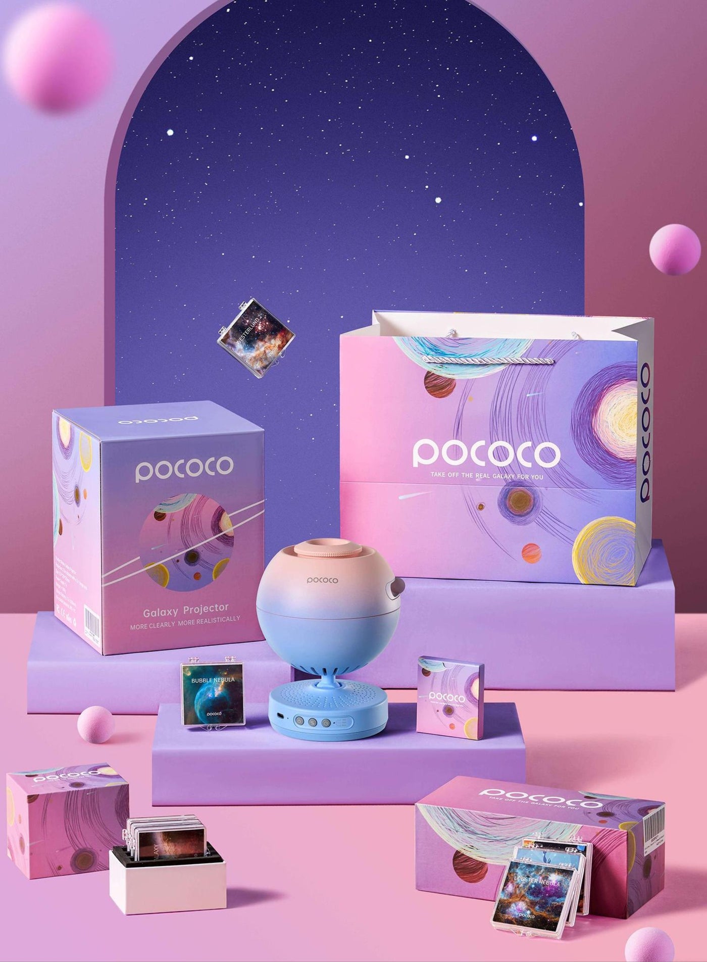 POCOCO Galaxy Projector Creates a Calming Universe