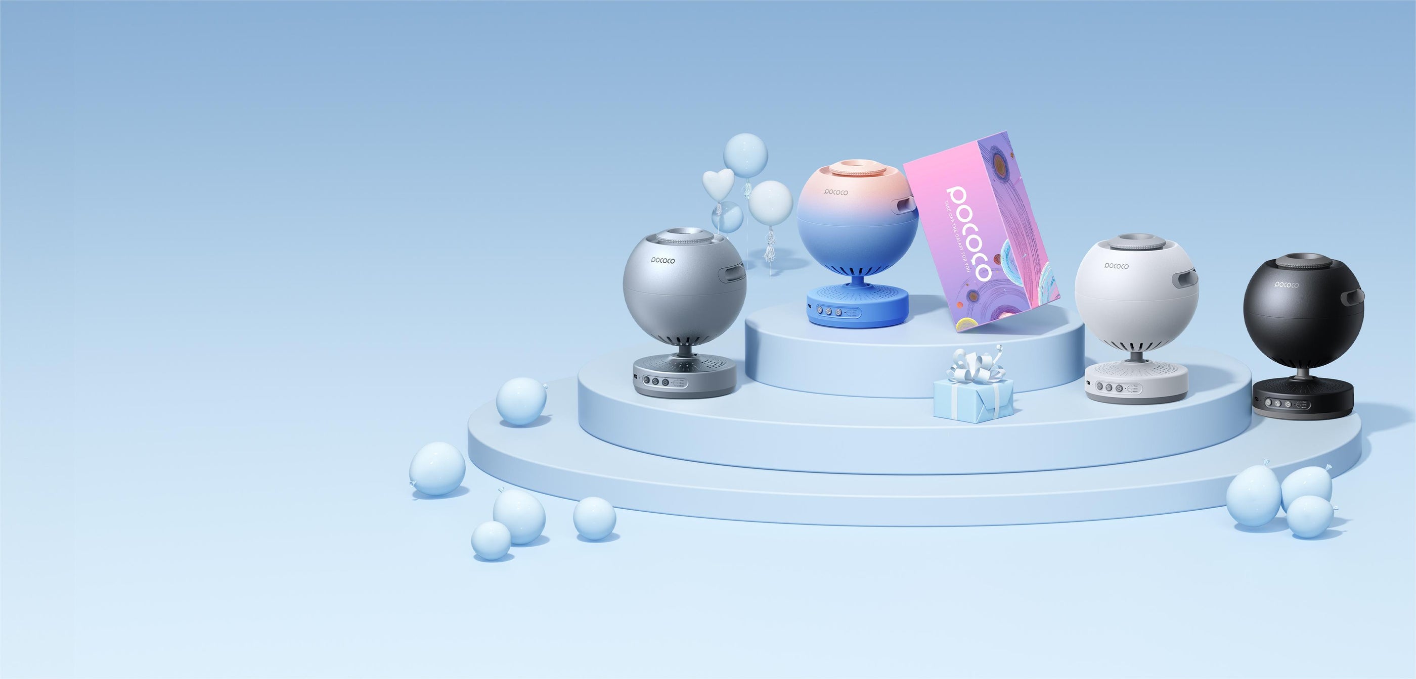 POCOCO Galaxy Projector Creates a Calming Universe