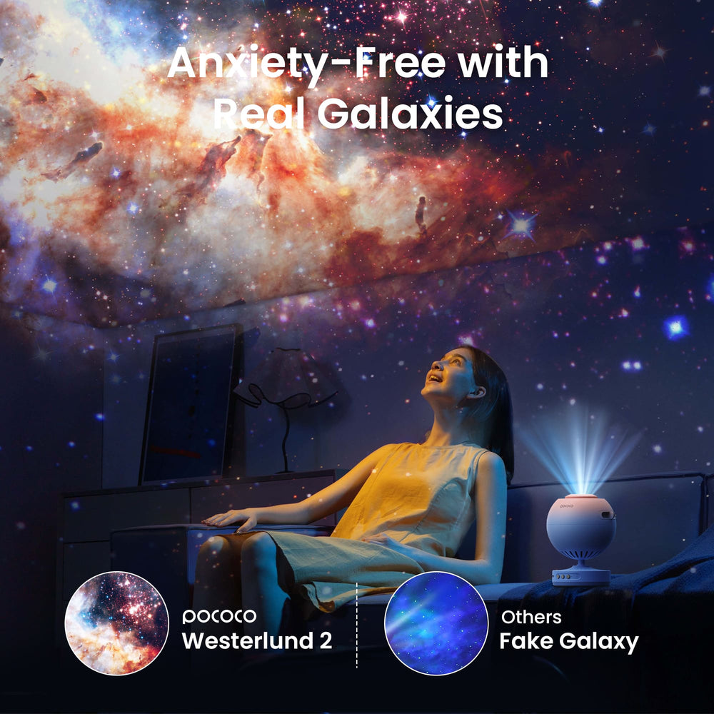 Galaxy Projector | Star Projector | White