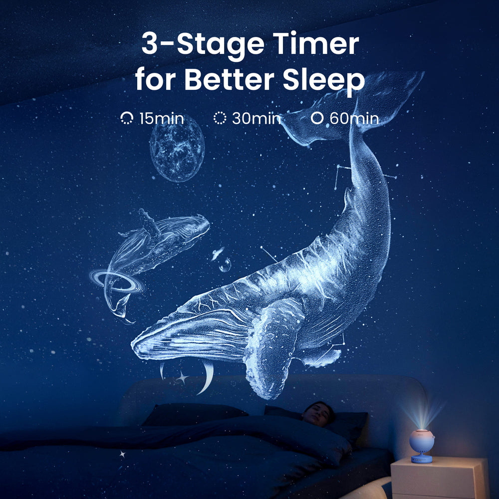 Galaxy Projector | Star Projector | White