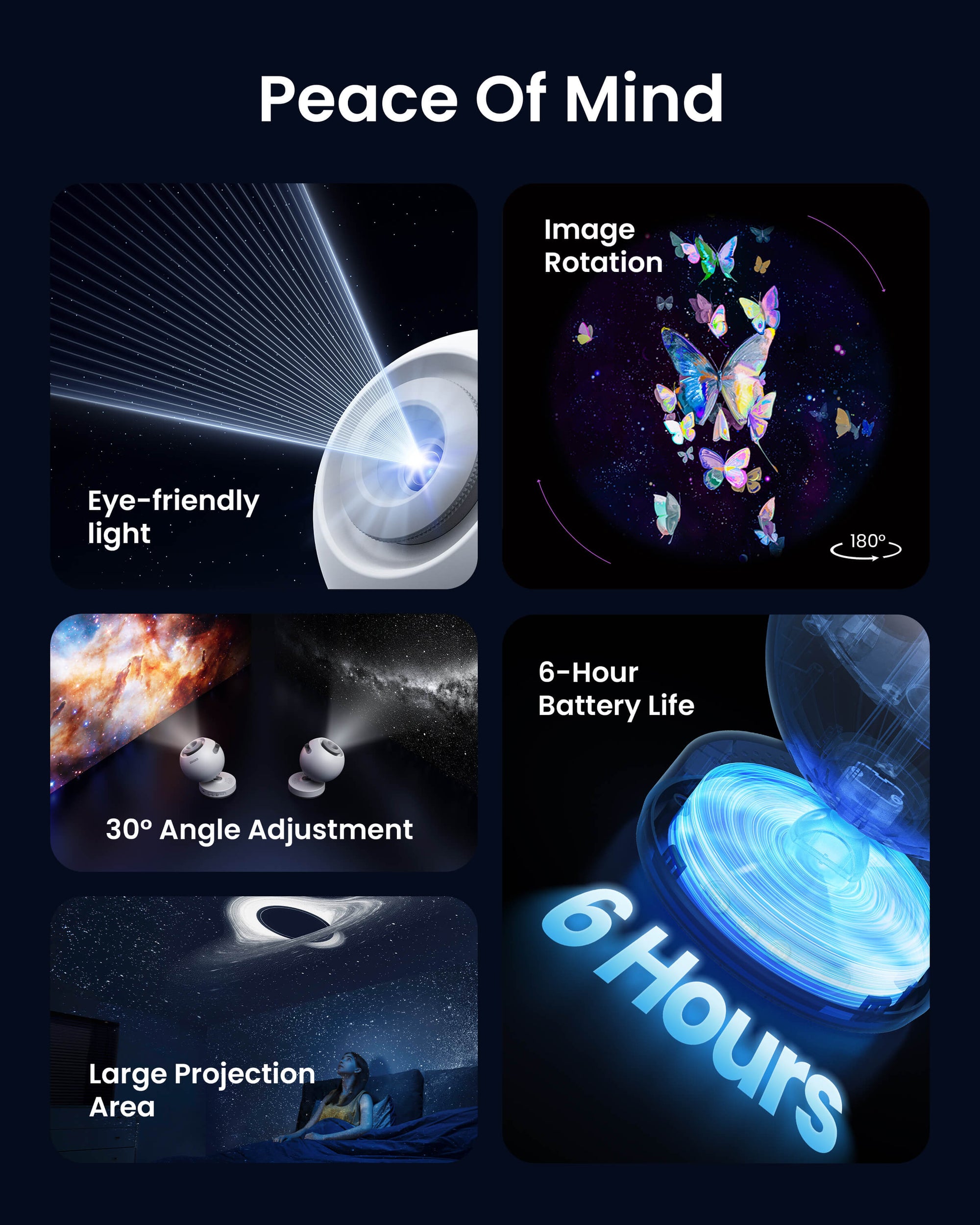 POCOCO Galaxy Projector | Star Projector