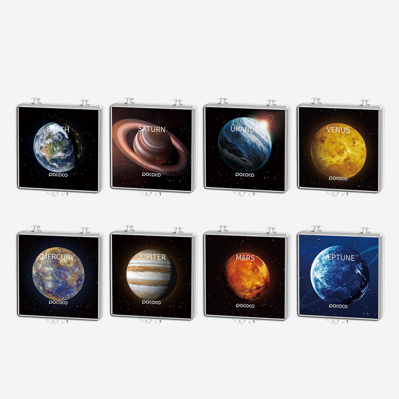 Immersive Planet - POCOCO Galaxy Projector Discs | 8 Pieces